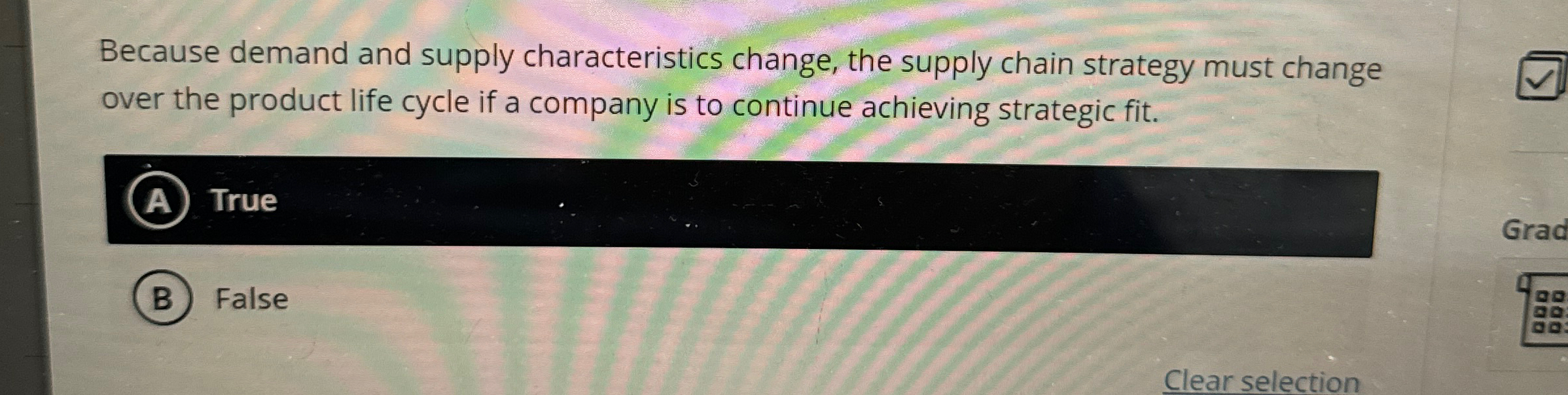 Solved Because demand and supply characteristics change, the | Chegg.com