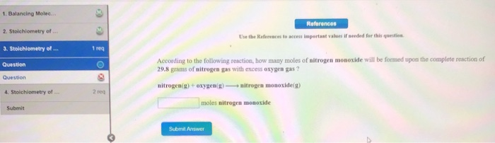 Solved According to the following reaction, how many moles | Chegg.com
