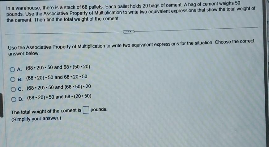 Solved In a warehouse, there is a stack of 68 pallets. Each | Chegg.com