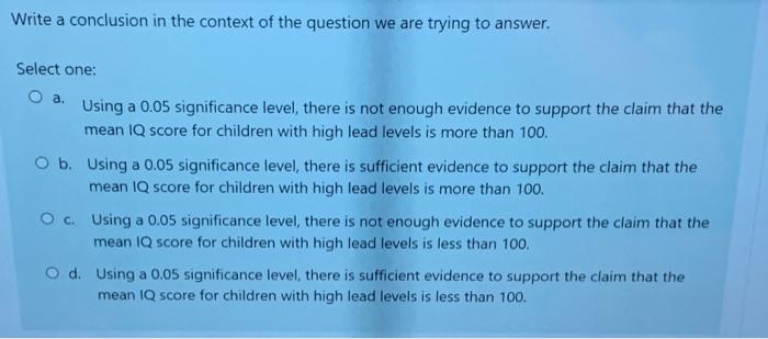 Solved (Review Question) Using a 0.05 significance level and | Chegg.com