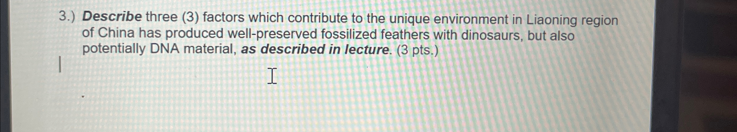 Solved 3.) ﻿Describe three (3) ﻿factors which contribute to | Chegg.com