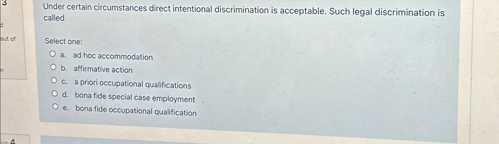 Solved Under certain circumstances direct intentional | Chegg.com