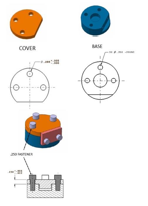 what is the positional tolerance of the base and the | Chegg.com