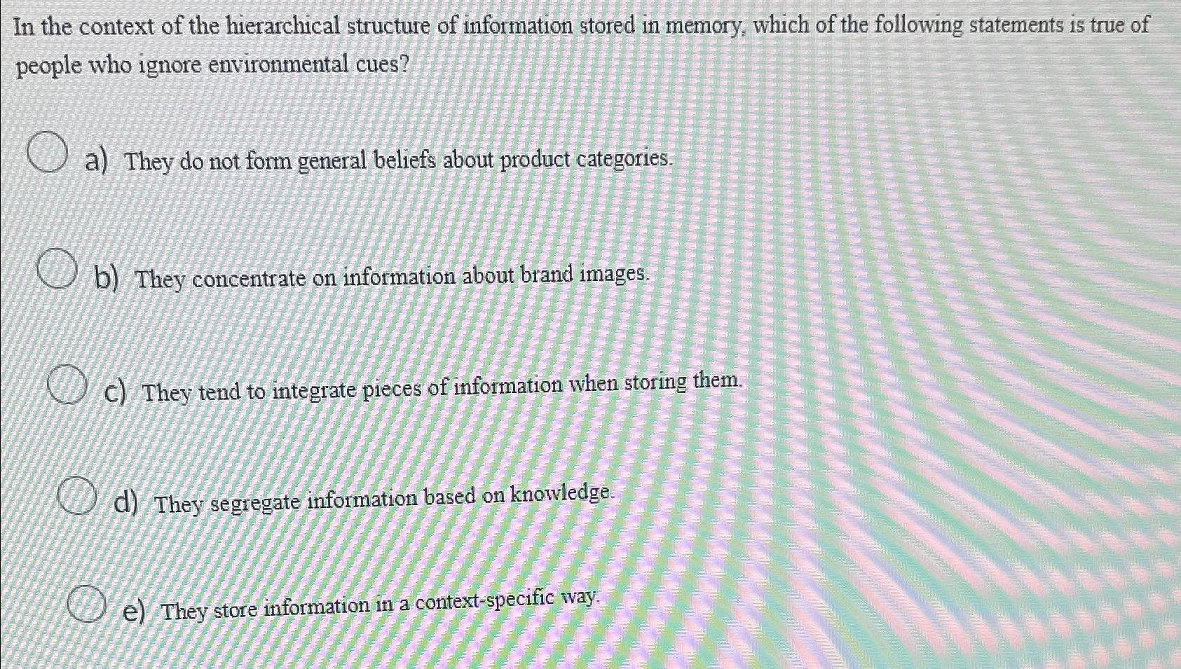 Solved In the context of the hierarchical structure of | Chegg.com