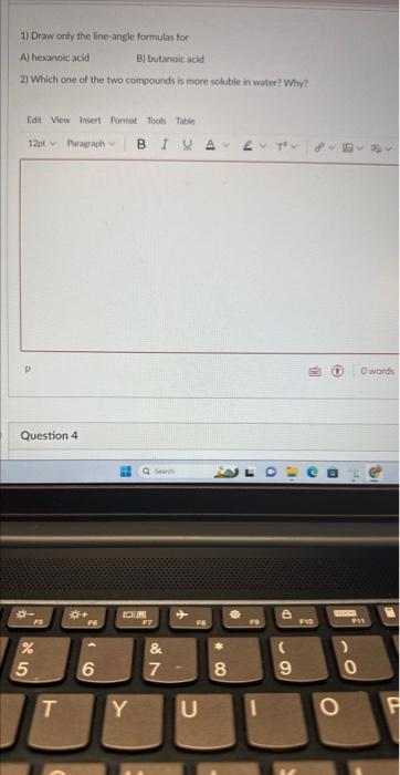 Solved 1.Draw omly the line-angle formulas forA) hexanoic | Chegg.com