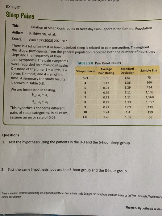Solved Need These 2 Answered Each Test Has To Havecalculated 4765