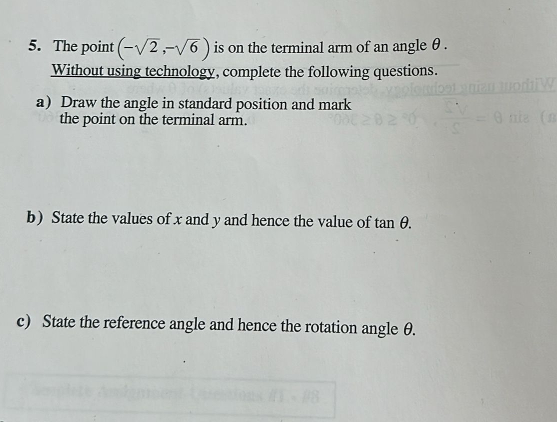 Solved The point (-22,-62) ﻿is on the terminal arm of an | Chegg.com