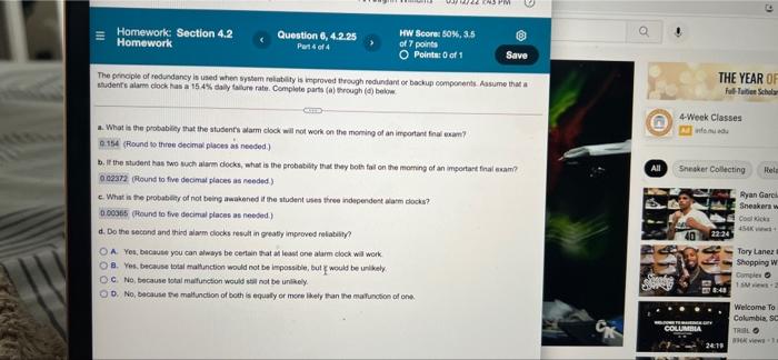 Solved Homework Section 4 2 Homework Question 6 4 2 25