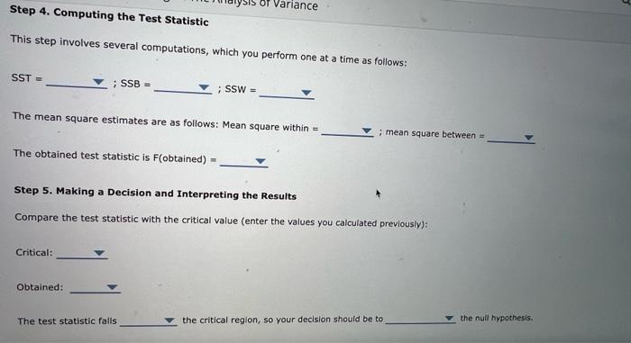 Solved Step 1. Making Assumptions and Meeting Test | Chegg.com