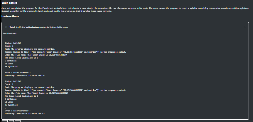 Solved I don't know what I'm doing wrong, please helpJack | Chegg.com