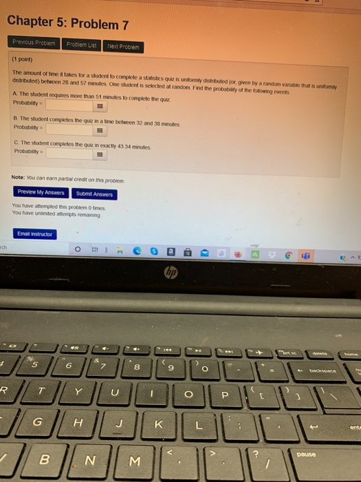 Solved Chapter 5 Problem 7 Previous Problem Problem Ust 