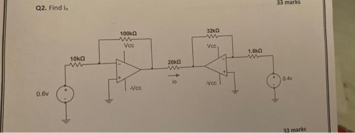 Solved Q2. Find io | Chegg.com