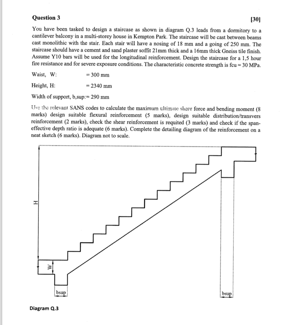 Solved Question 3[30]You have been tasked to design a | Chegg.com