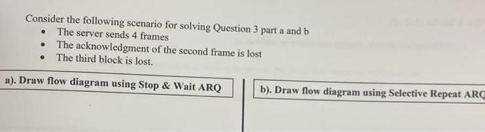 Solved Consider the following scenario for solving Question | Chegg.com