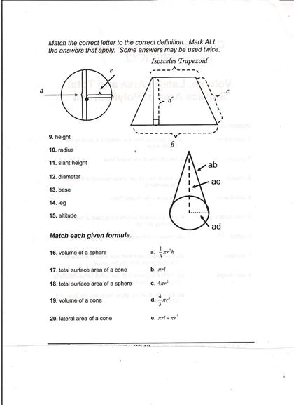 Solved Match the correct letter to the correct definition. | Chegg.com