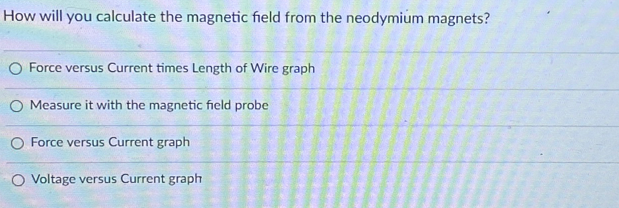 Solved How will you calculate the magnetic field from the | Chegg.com