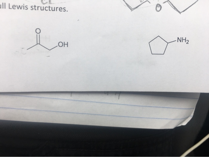 Solved all Lewis structures. -NH2 OH | Chegg.com
