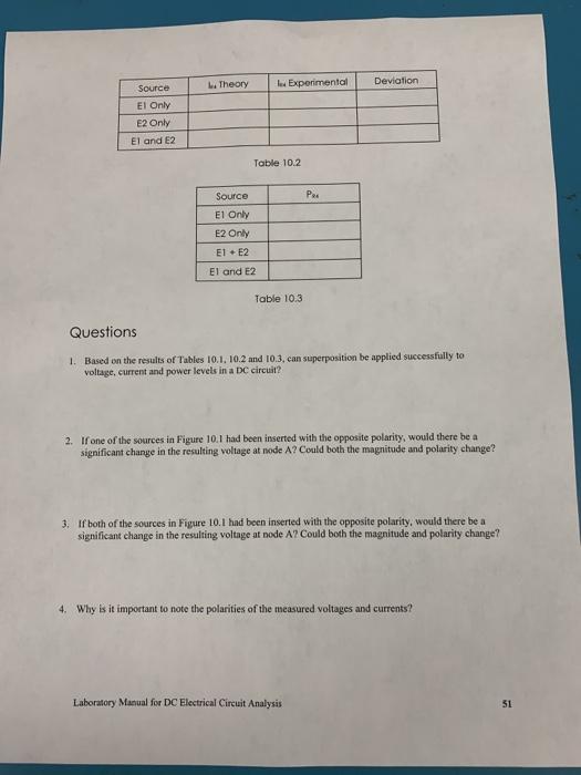 10 Superposition Theorem Objective The objective of | Chegg.com