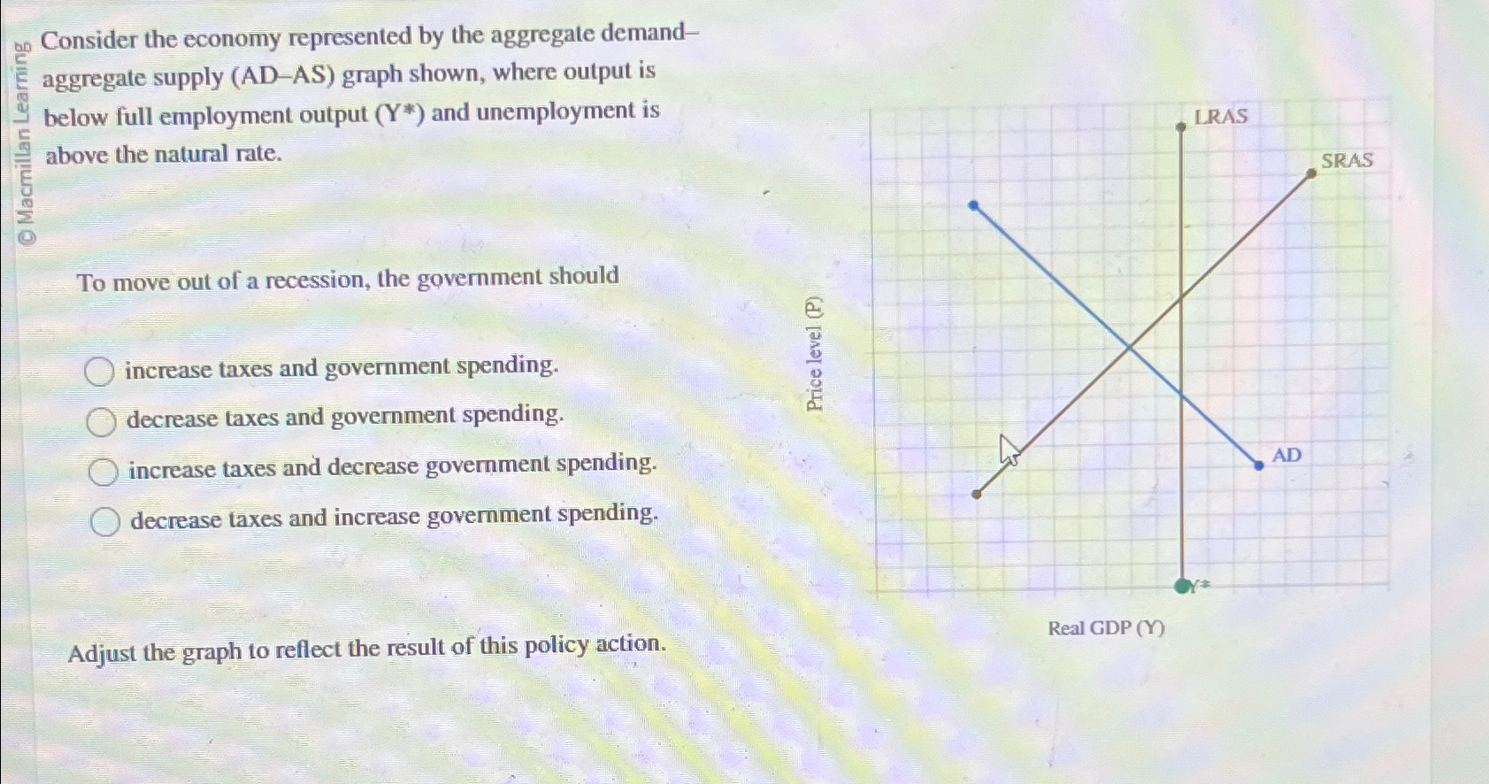 Solved ansider the economy represented by the aggregate | Chegg.com