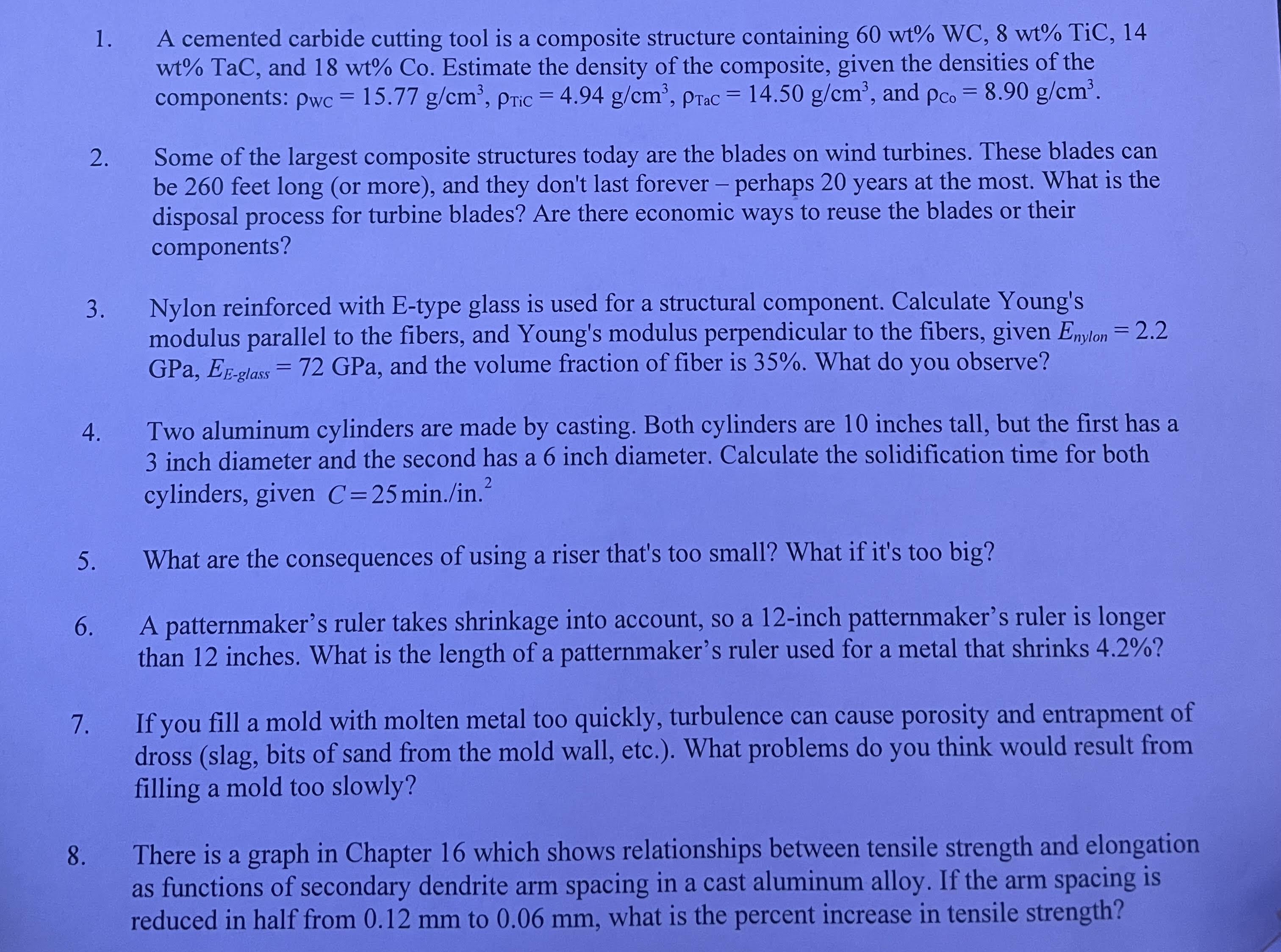 Solved Please solve questions 1, 3, 4, 6, and 8. Please | Chegg.com Solved Please solve questions 1, 3, 4, 6, and 8. Please | Chegg.com