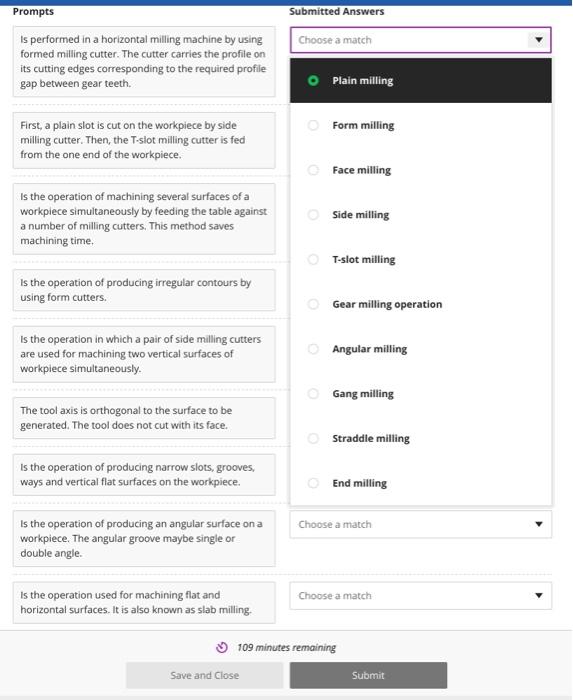 Solved Match the correct description of the various given | Chegg.com