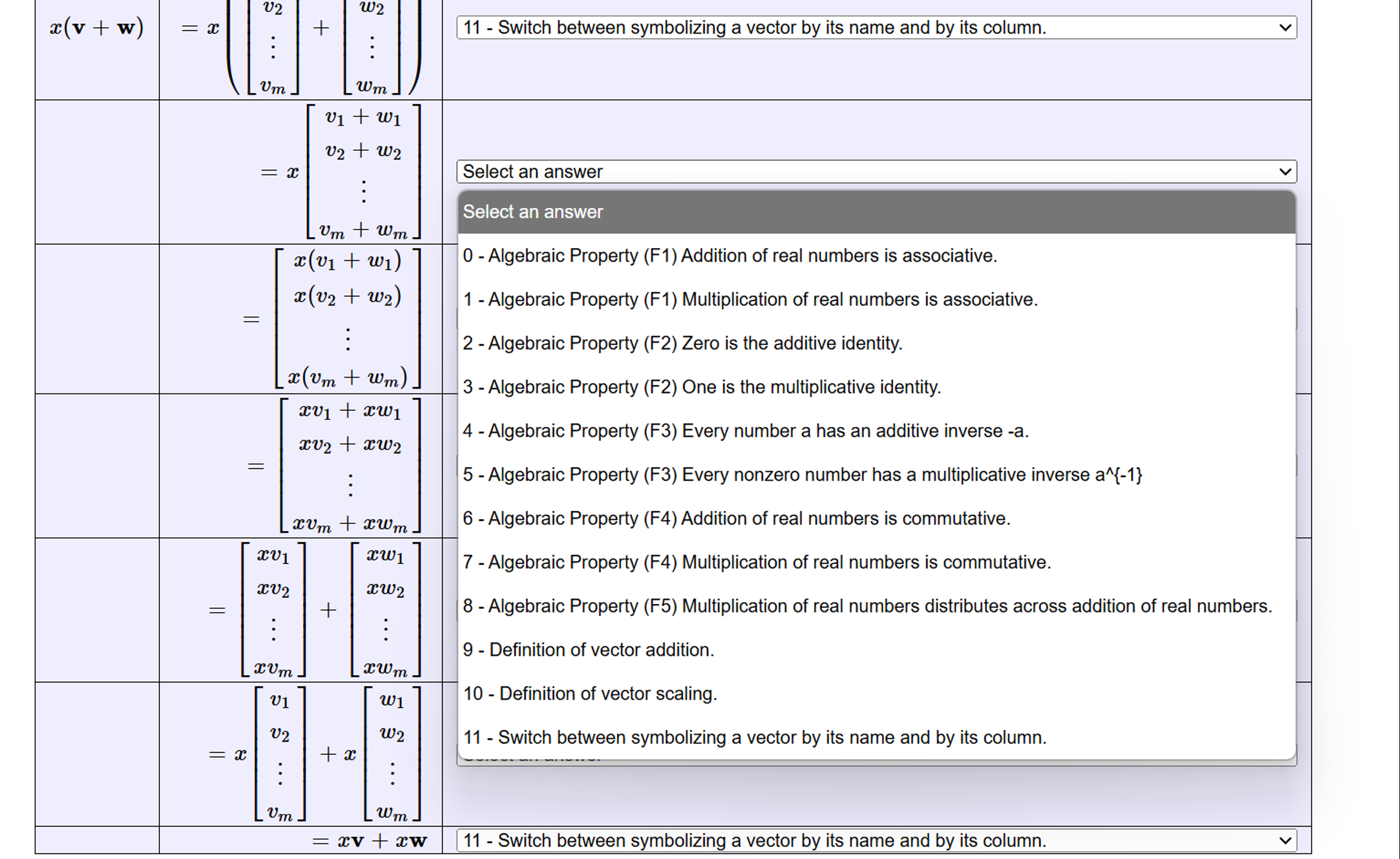 Solved answer the rest of the remaining justification by | Chegg.com