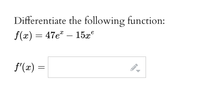 Solved Differentiate The Following 6919