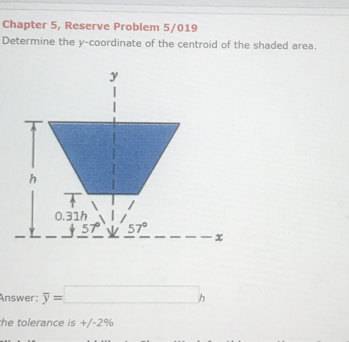 Solved Chapter 5, Reserve Problem 5/019 Determine the | Chegg.com Solved Chapter 5, Reserve Problem 5/019 Determine the | Chegg.com