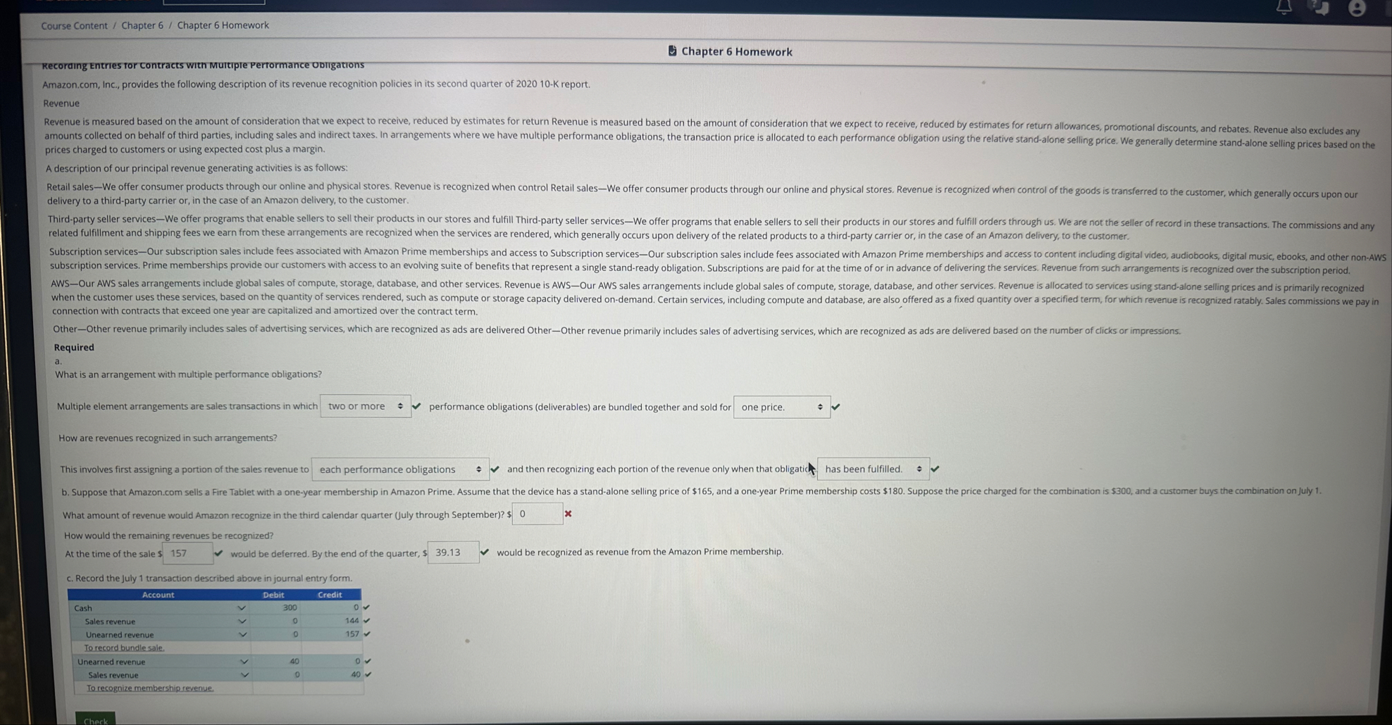 Solved Course Content / ﻿Chapter 6 / ﻿Chapter 6 | Chegg.com