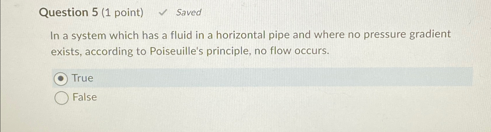 Solved Question 5 (1 ﻿point) ﻿SavedIn a system which has a | Chegg.com