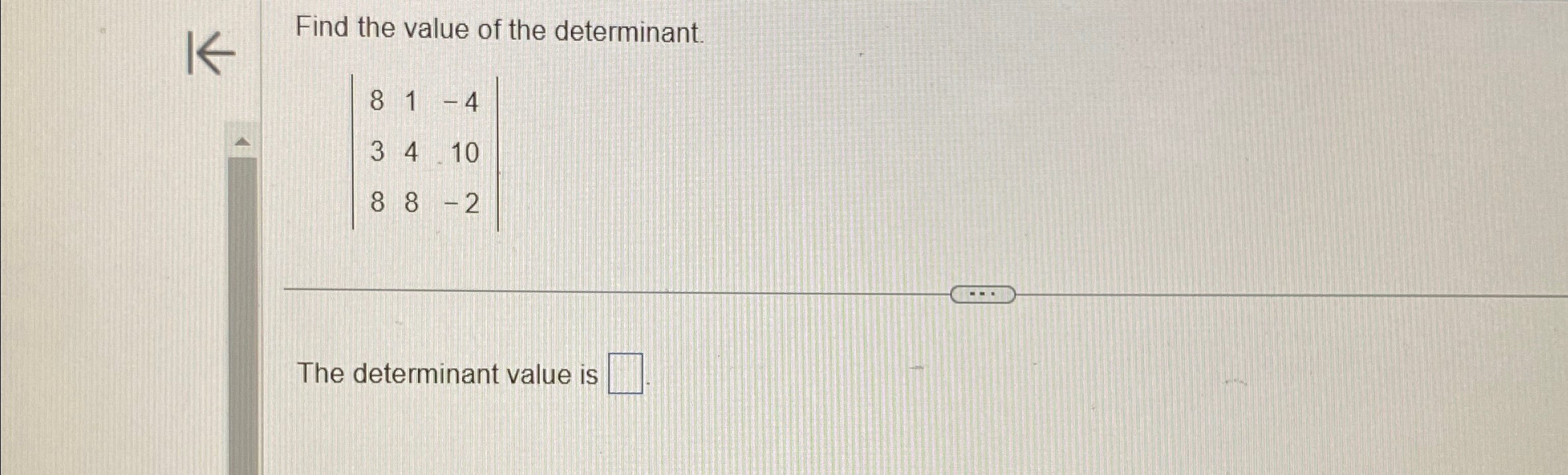Solved Find the value of the | Chegg.com