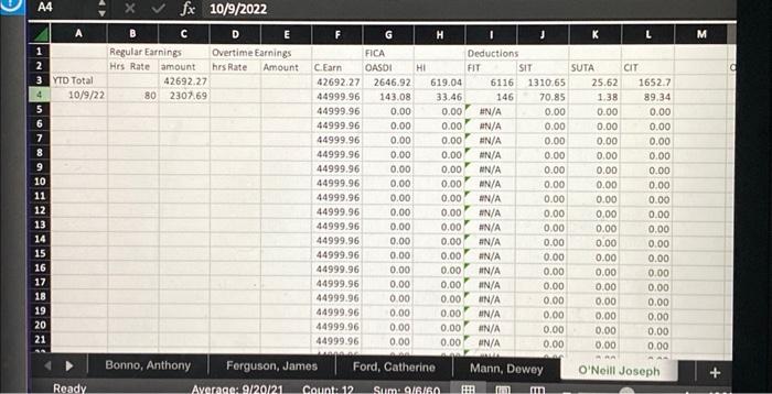 DECEMBER 18 PAYDAY: (As you complete your work, | Chegg.com