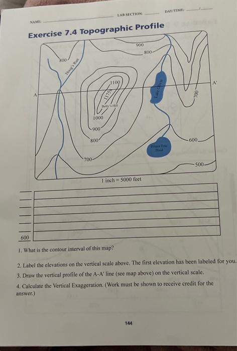 Solved Exercise 7.3 Introduction to Contouring Contour the | Chegg.com