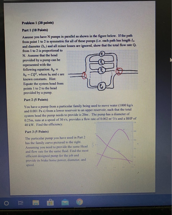 Solved Problem 1 (20 points) Part 1 (10 Points) Assume you | Chegg.com