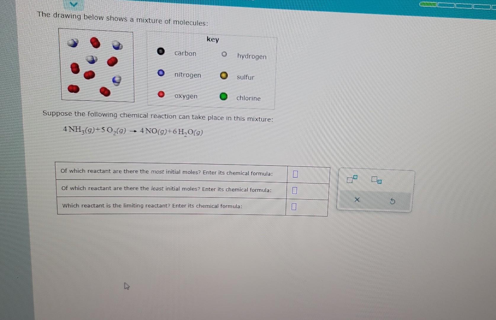 Solved The drawing below shows a mixture of molecules: | Chegg.com