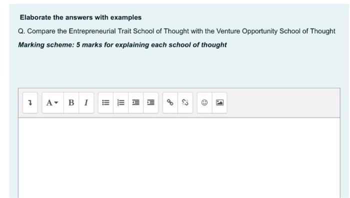Solved Elaborate the answers with examples Q. Compare the | Chegg.com