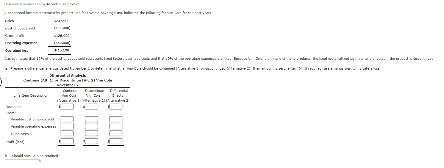 Solved eBook Show Me HowQuestion Content AreaDifferential | Chegg.com