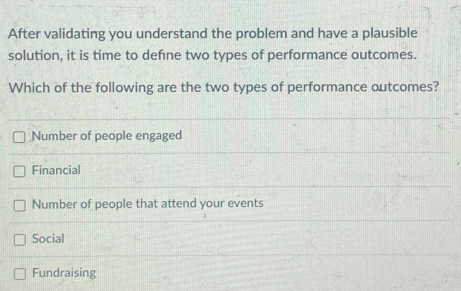 Solved After validating you understand the problem and have | Chegg.com