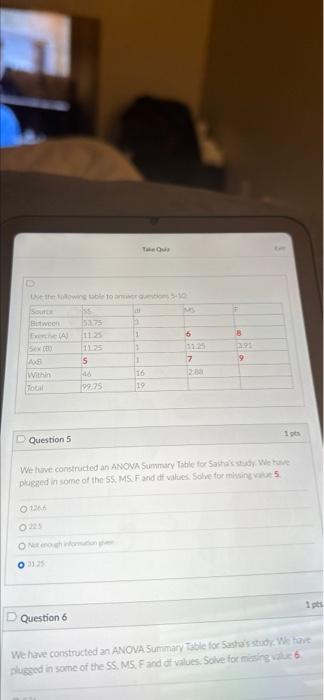 Solved Use the following table to answer questions 5-10. | Chegg.com
