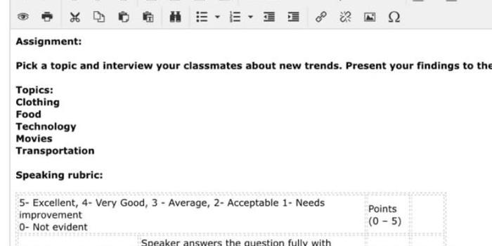 Assignment: Pick a topic and interview your | Chegg.com