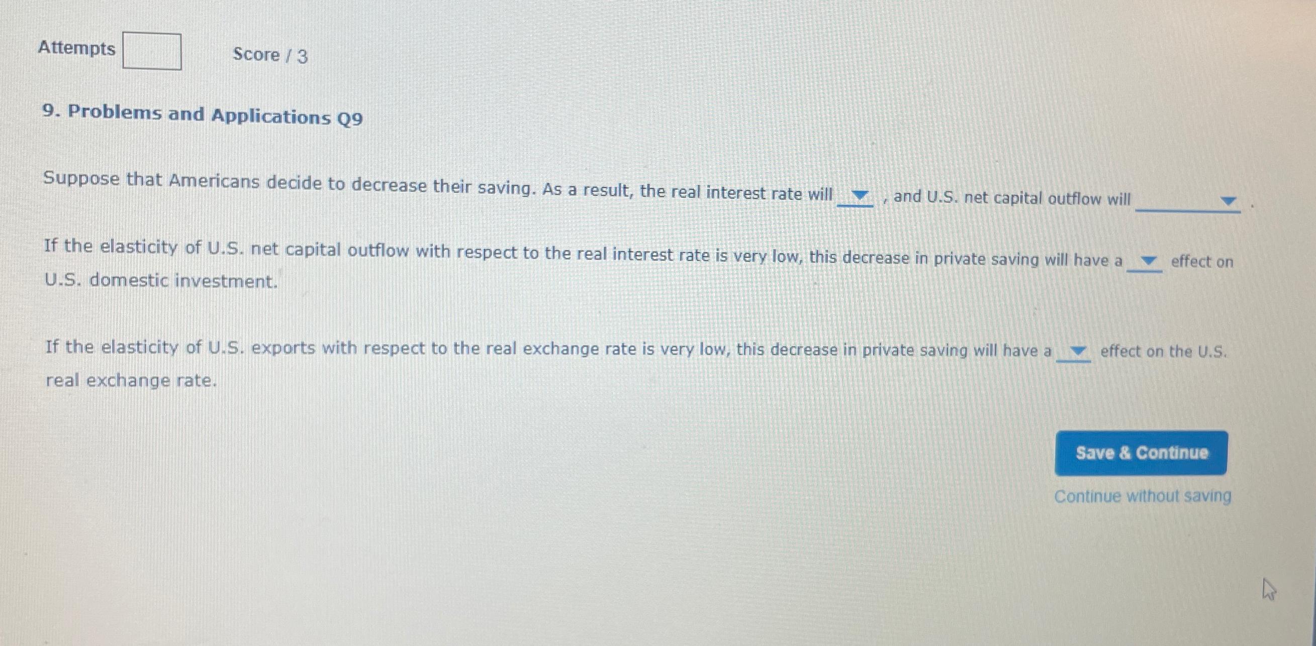 Solved AtternptsScore / 39. ﻿Problems and Applications | Chegg.com