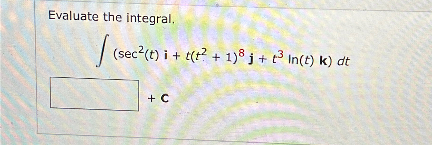 Solved Evaluate the | Chegg.com