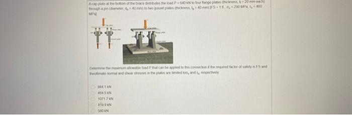 Solved MFit Determe the beaving stresses in the grset | Chegg.com