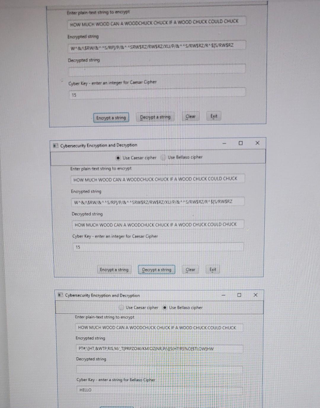 Solved In cryptography, encryption is the process of | Chegg.com