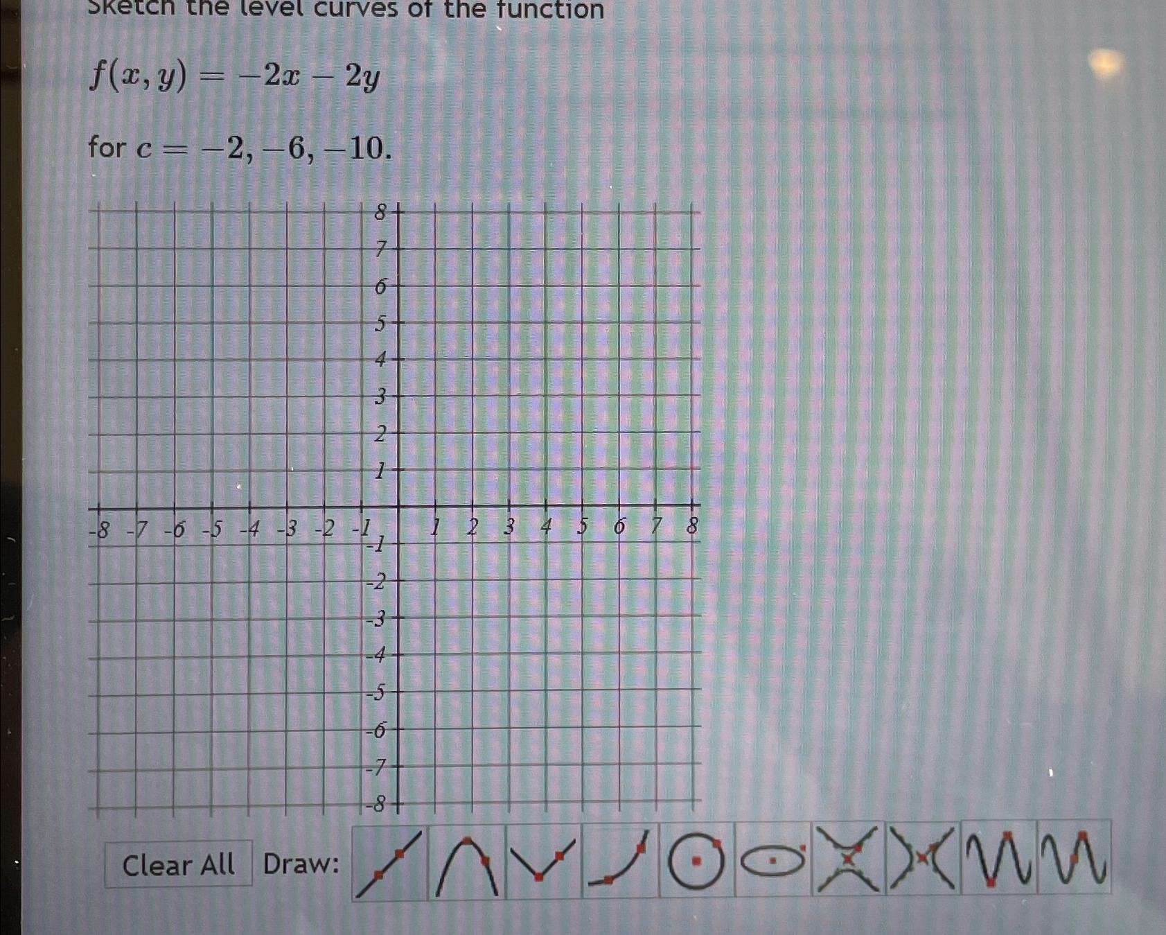 Solved sketch the level curves of the | Chegg.com