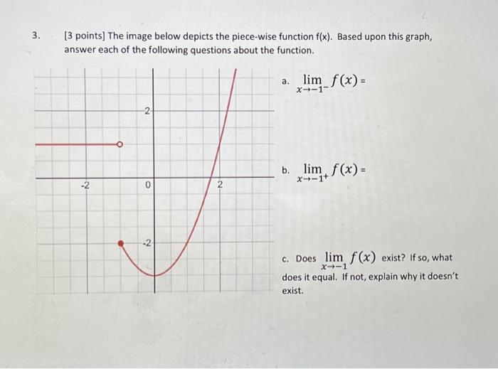 Solved 1. 2. [3 points] The image below depicts three | Chegg.com