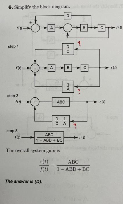 Solved can you explain to me how on step 1 you get D/C and | Chegg.com