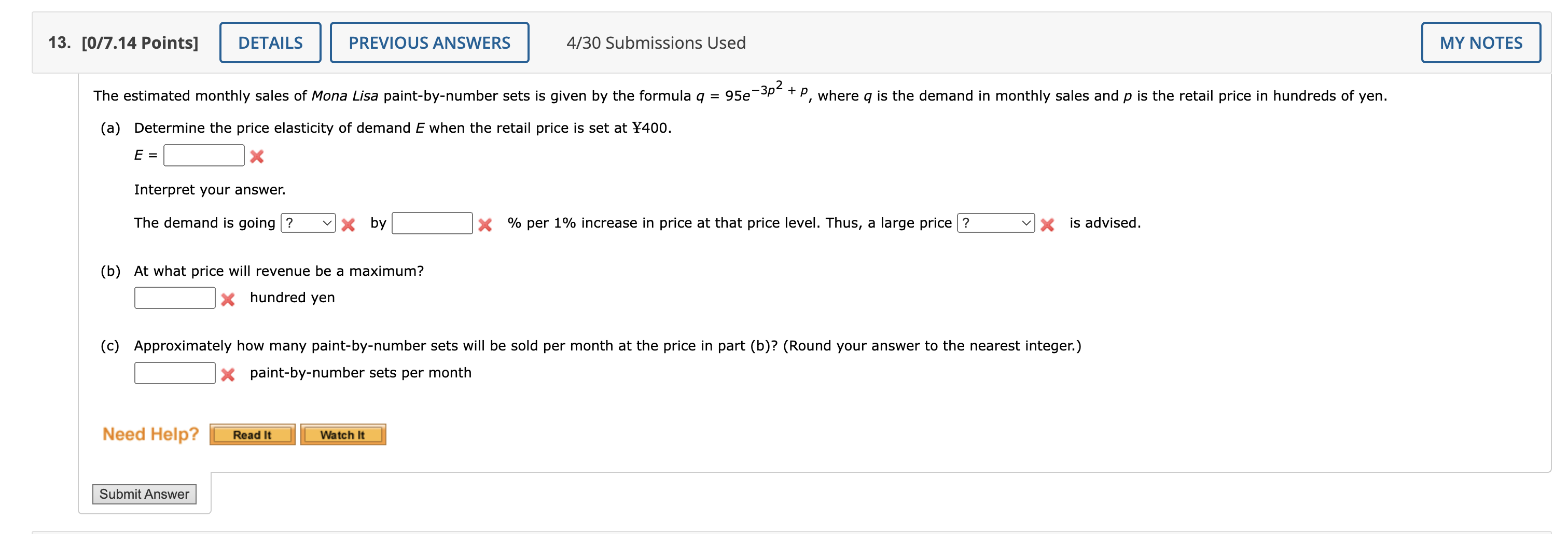 Solved Need help solving thisThe estimated monthly sales of | Chegg.com