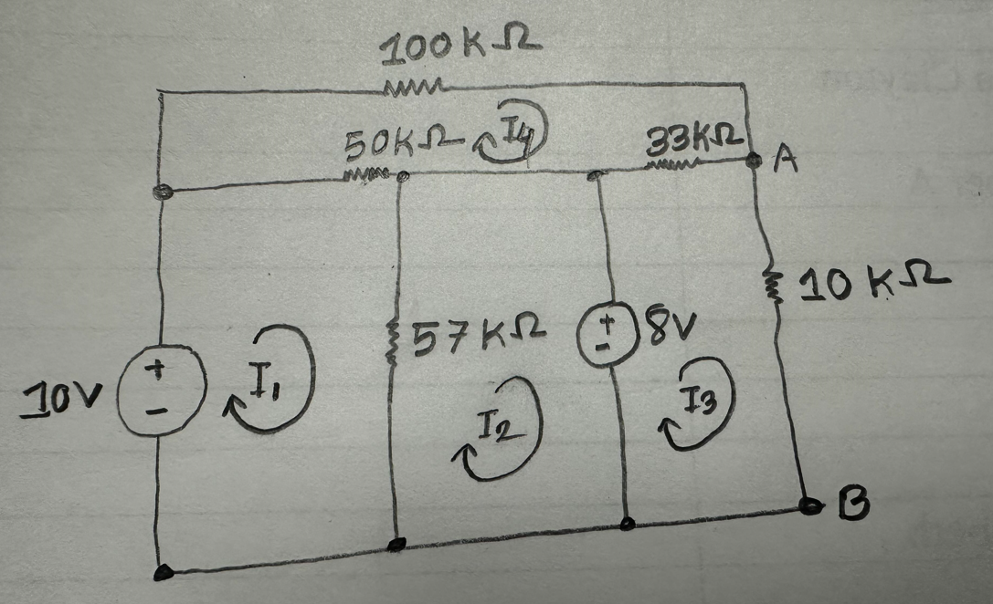 Solved Calculate the voltage drop across each 10K\Omega | Chegg.com