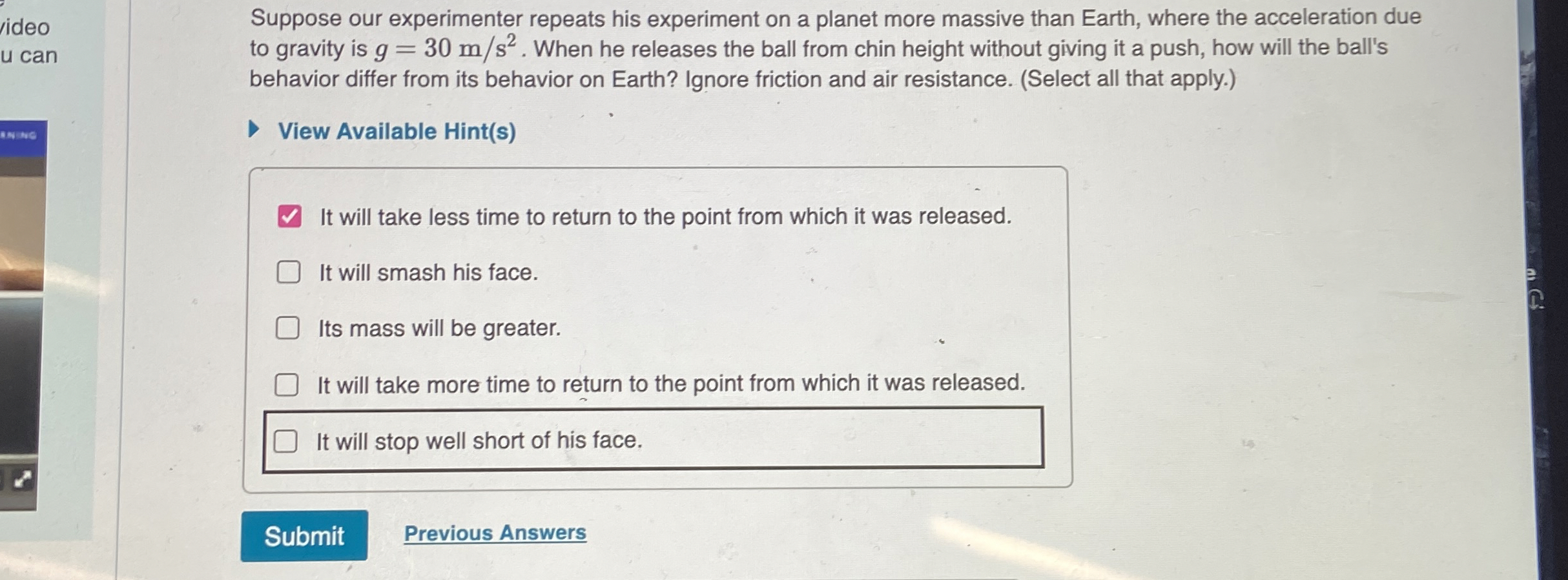 Solved ideoSuppose our experimenter repeats his experiment | Chegg.com